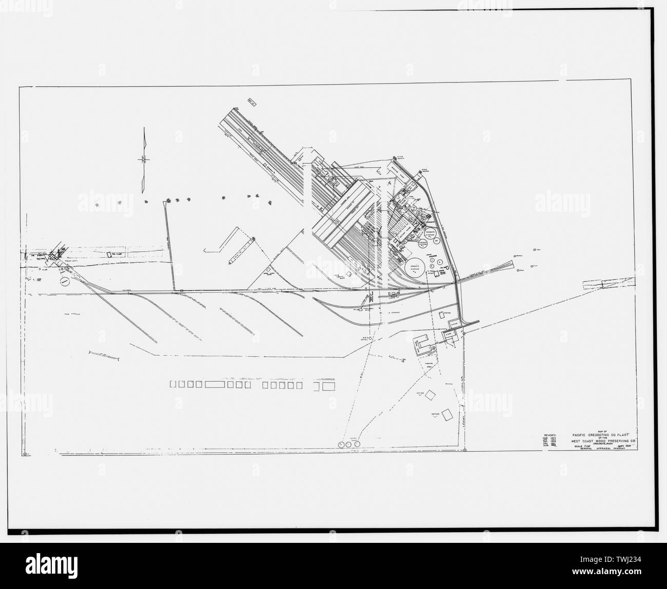 Creosoting Black and White Stock Photos & Images - Alamy