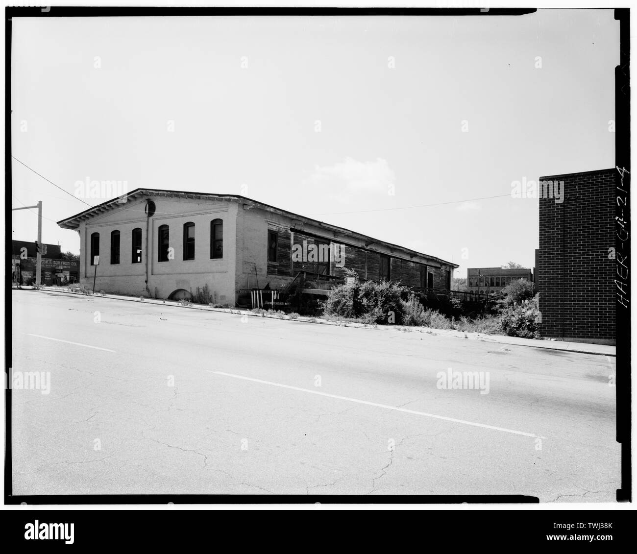 Seaboard railroad depot Black and White Stock Photos & Images - Alamy
