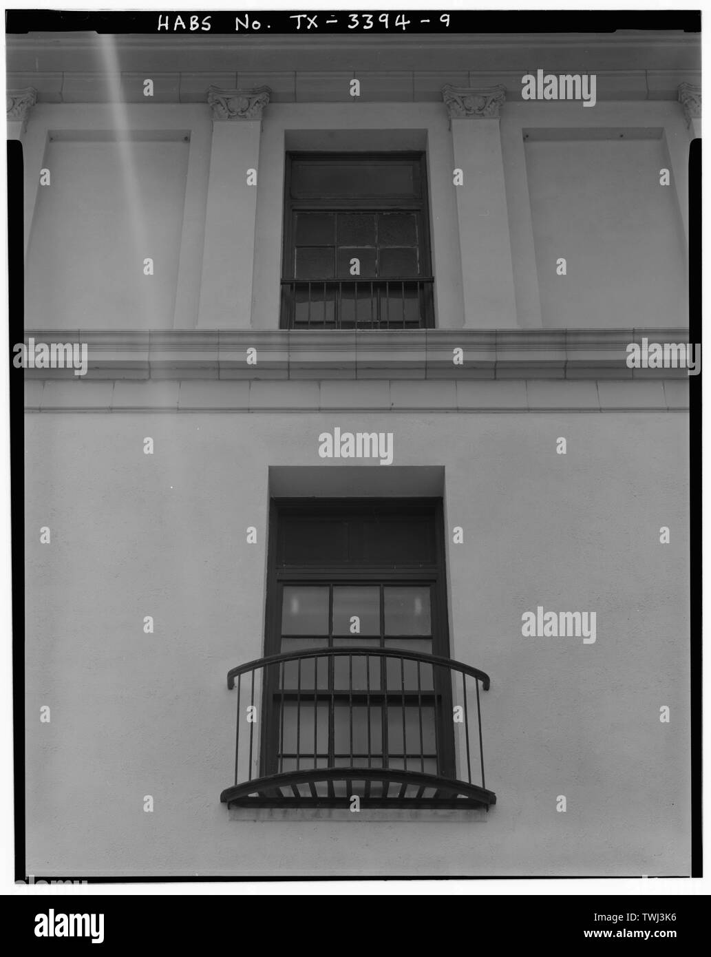Second and third floor window, northeast side - Del Rio Federal ...