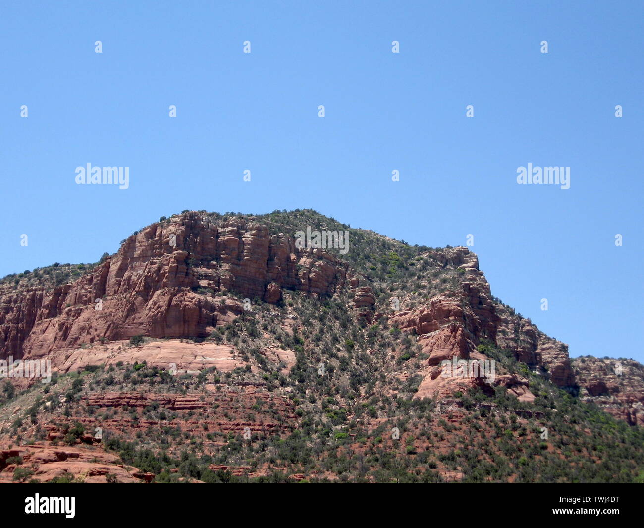 Landscape of Courthouse Butte, Sedona, Arizona, USA Stock Photo - Alamy