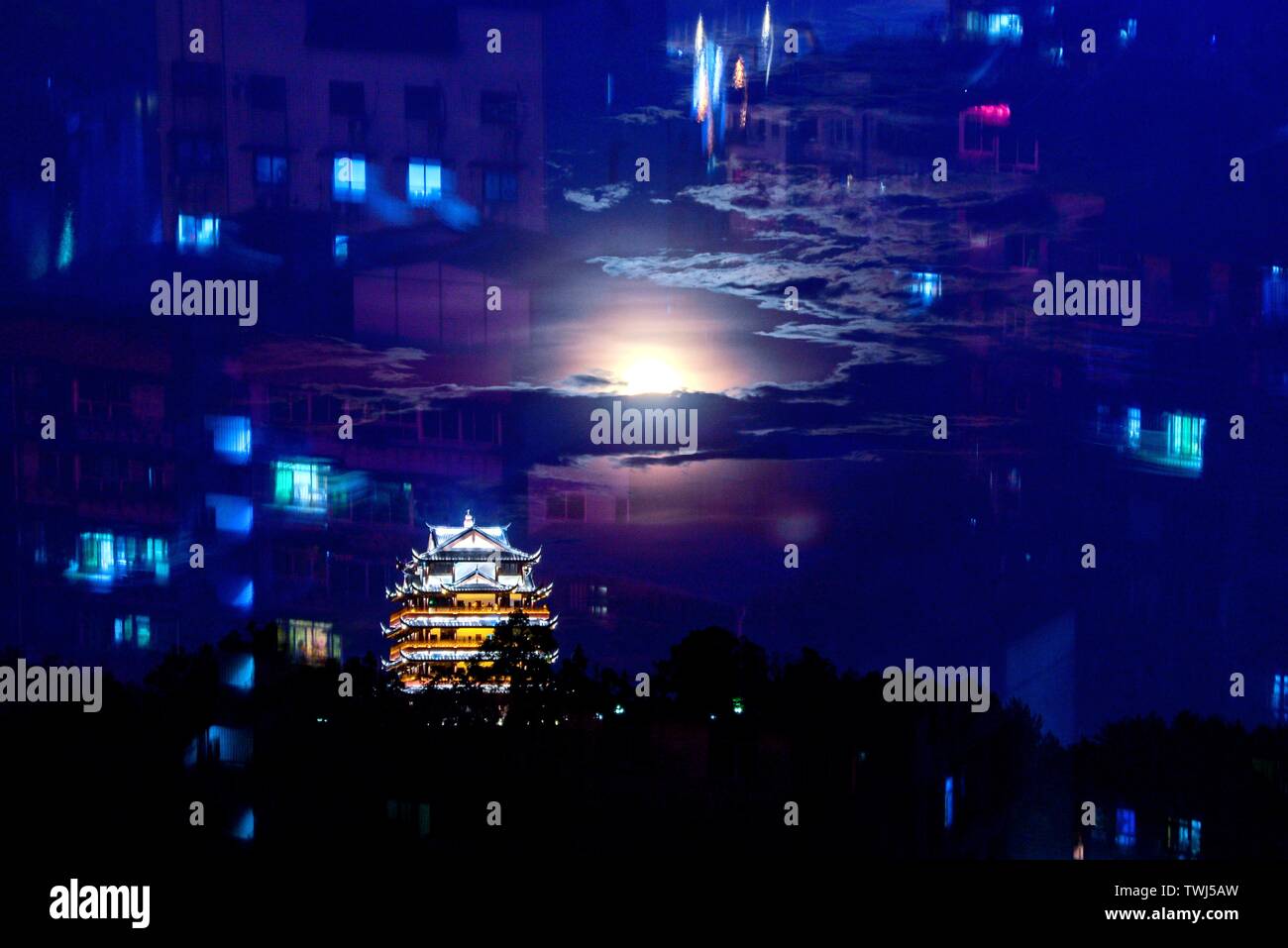 Fire pagodas hi-res stock photography and images - Alamy