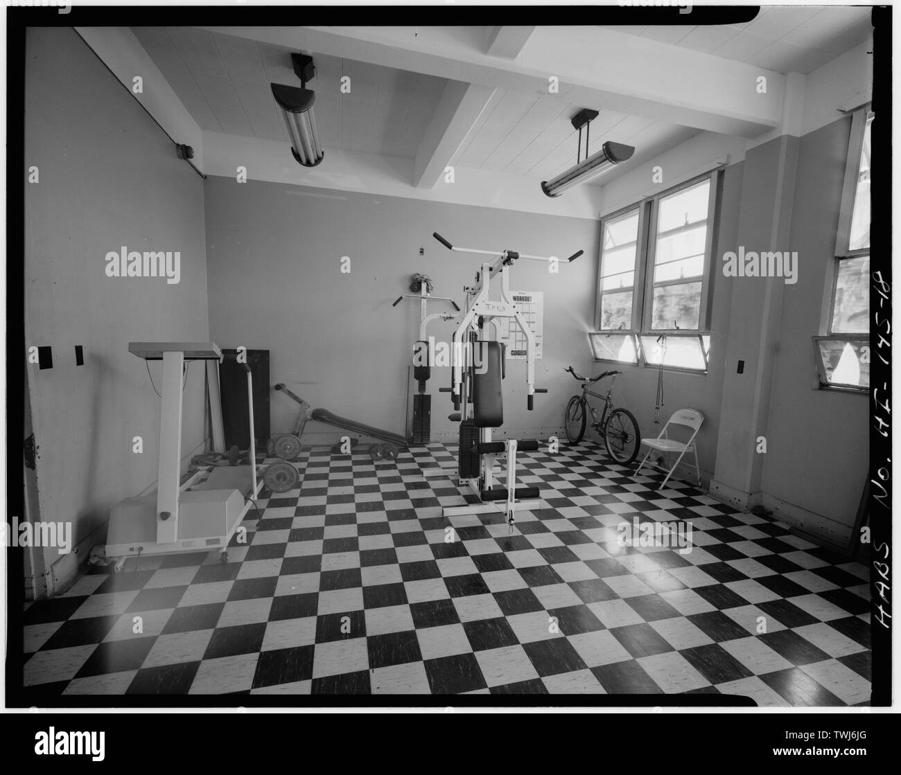 September 1993 INTERIOR VIEW OF FIRE STATION TRAINING ROOM, 1ST FLOOR ...