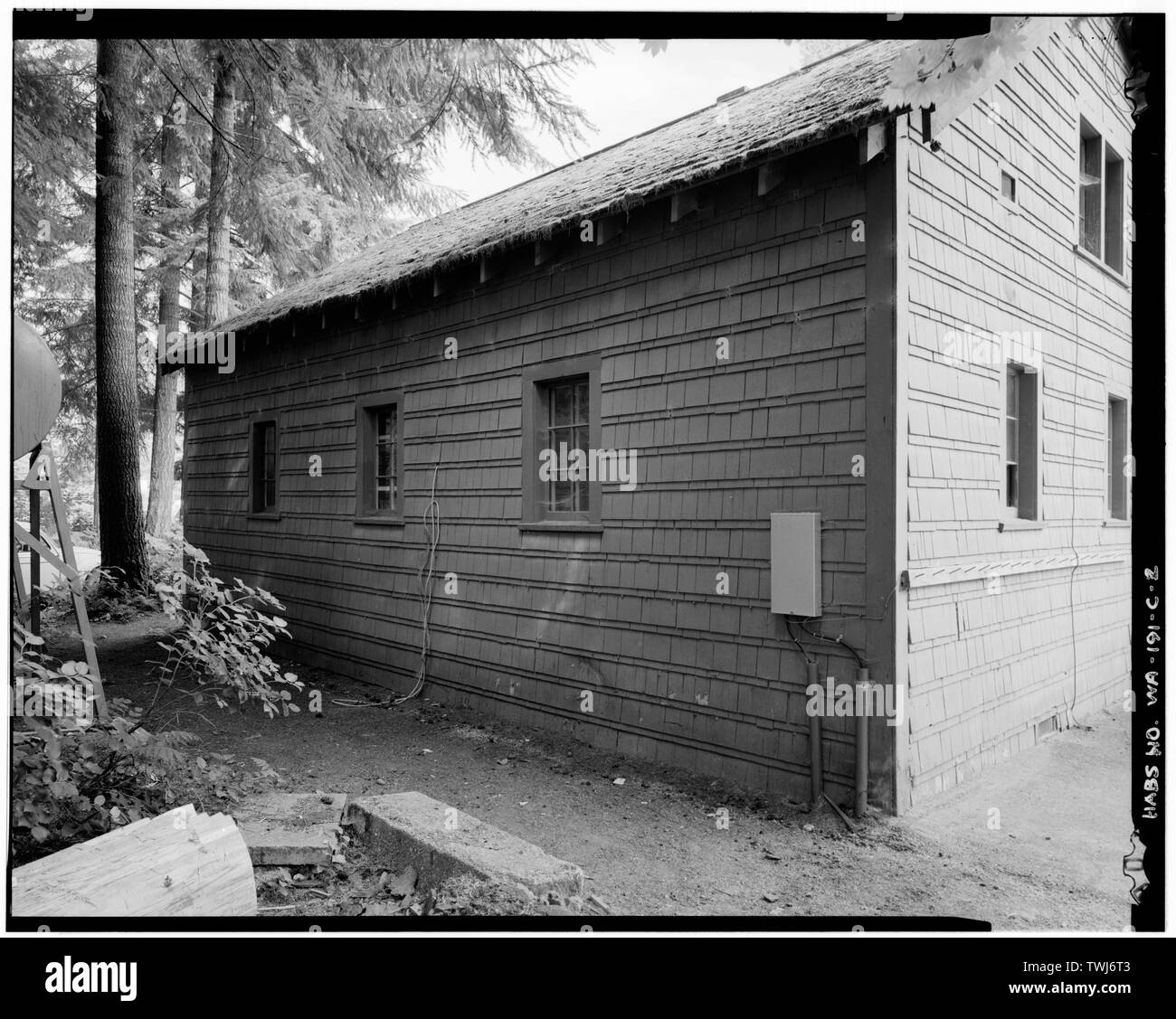 September, 1990 SOUTH SIDE - Darrington Ranger Station, Fire and Truck ...