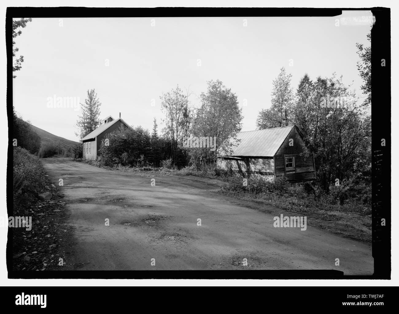 Shed and school building looking south. - Kennecott Copper Corporation ...