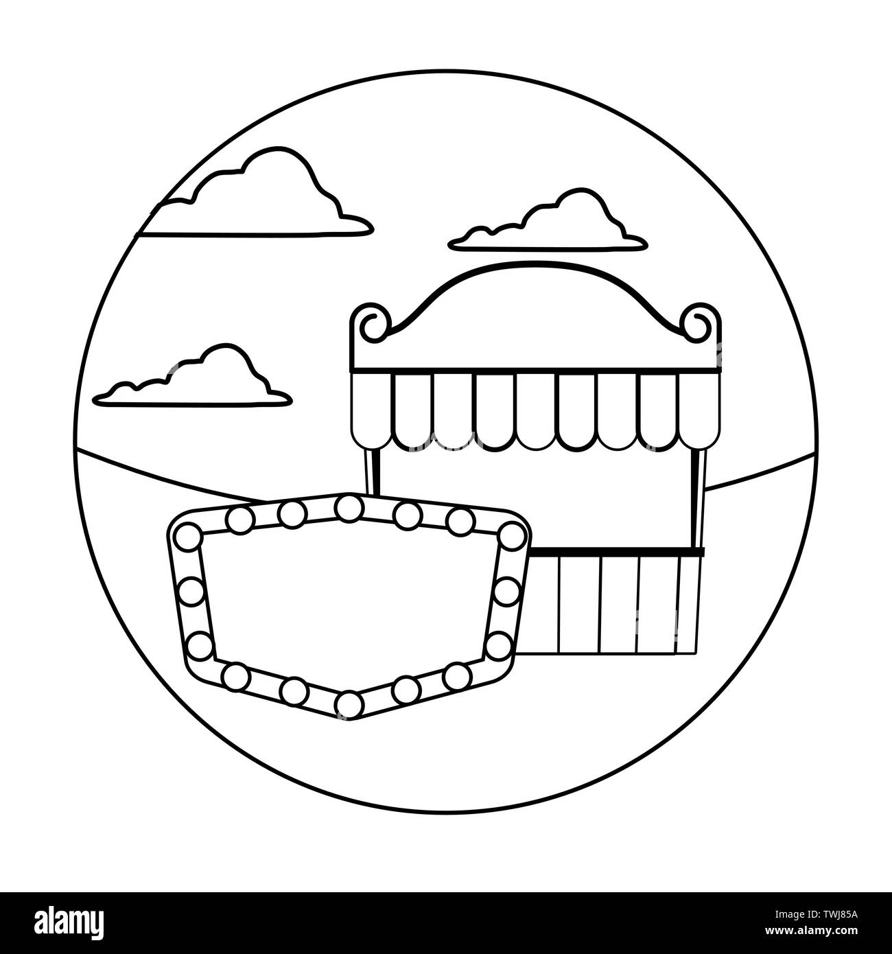 Circus Frame Clip Art