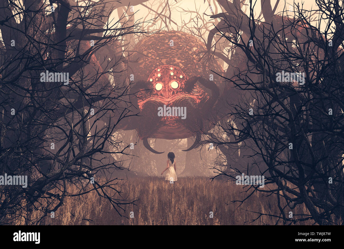 Mythical looking creatures hi-res stock photography and images - Alamy