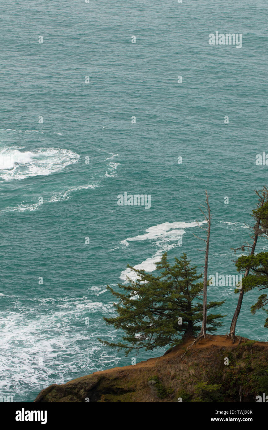 Natural Bridge Overlook view, Samuel H Boardman State Park, Oregon ...