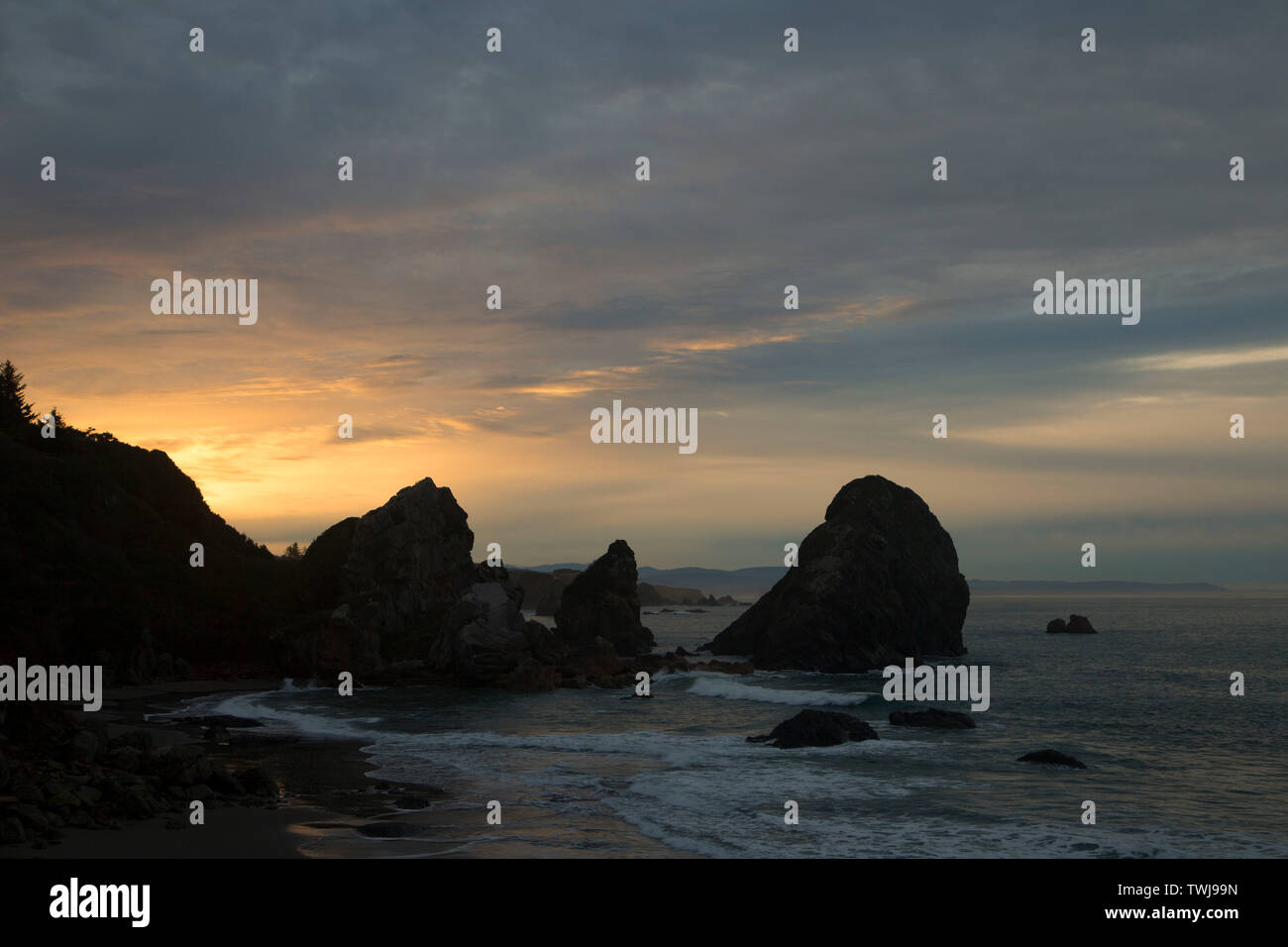 Harris beach state park hi-res stock photography and images - Alamy