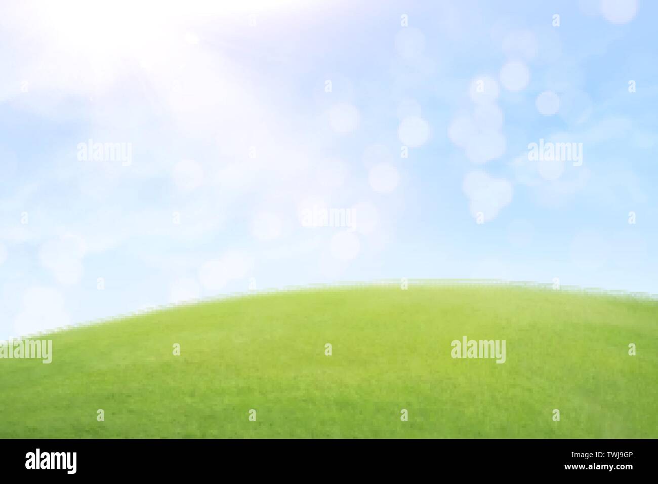 Lawn bright Stock Vector Images - Alamy