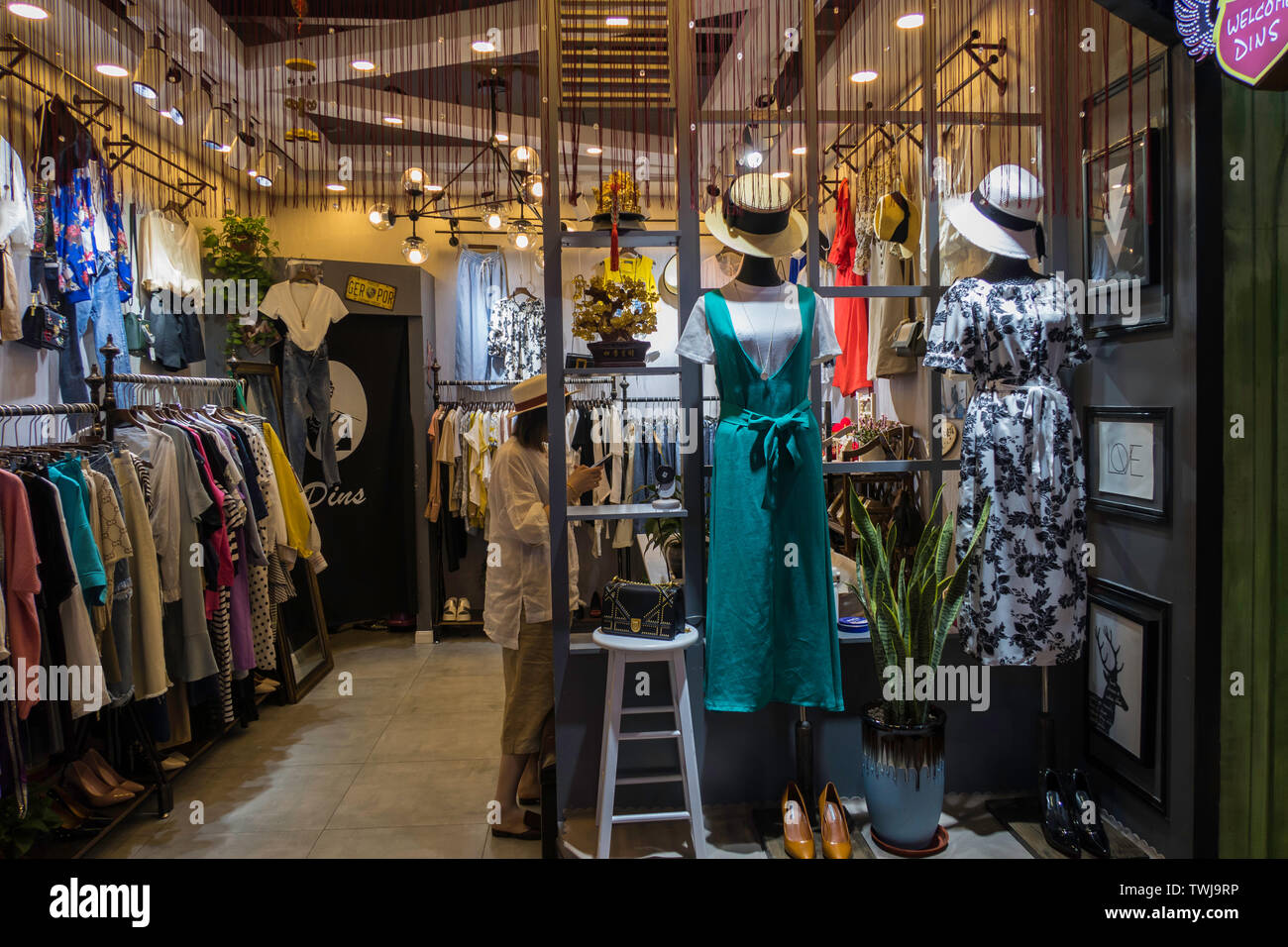 Shop facade design Stock Photo - Alamy