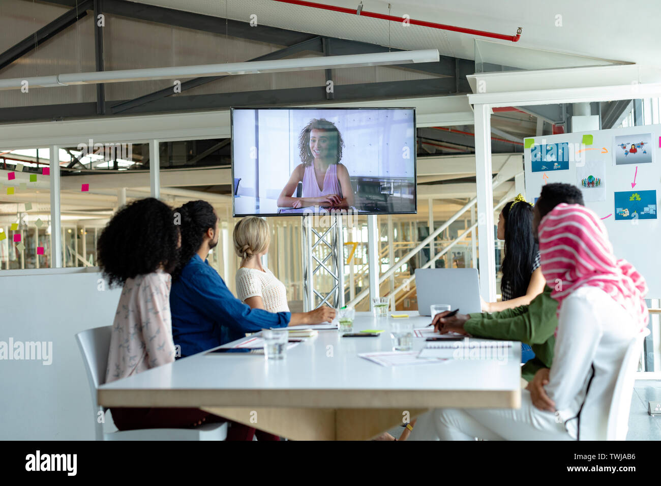 People attending a conference hi-res stock photography and images - Alamy