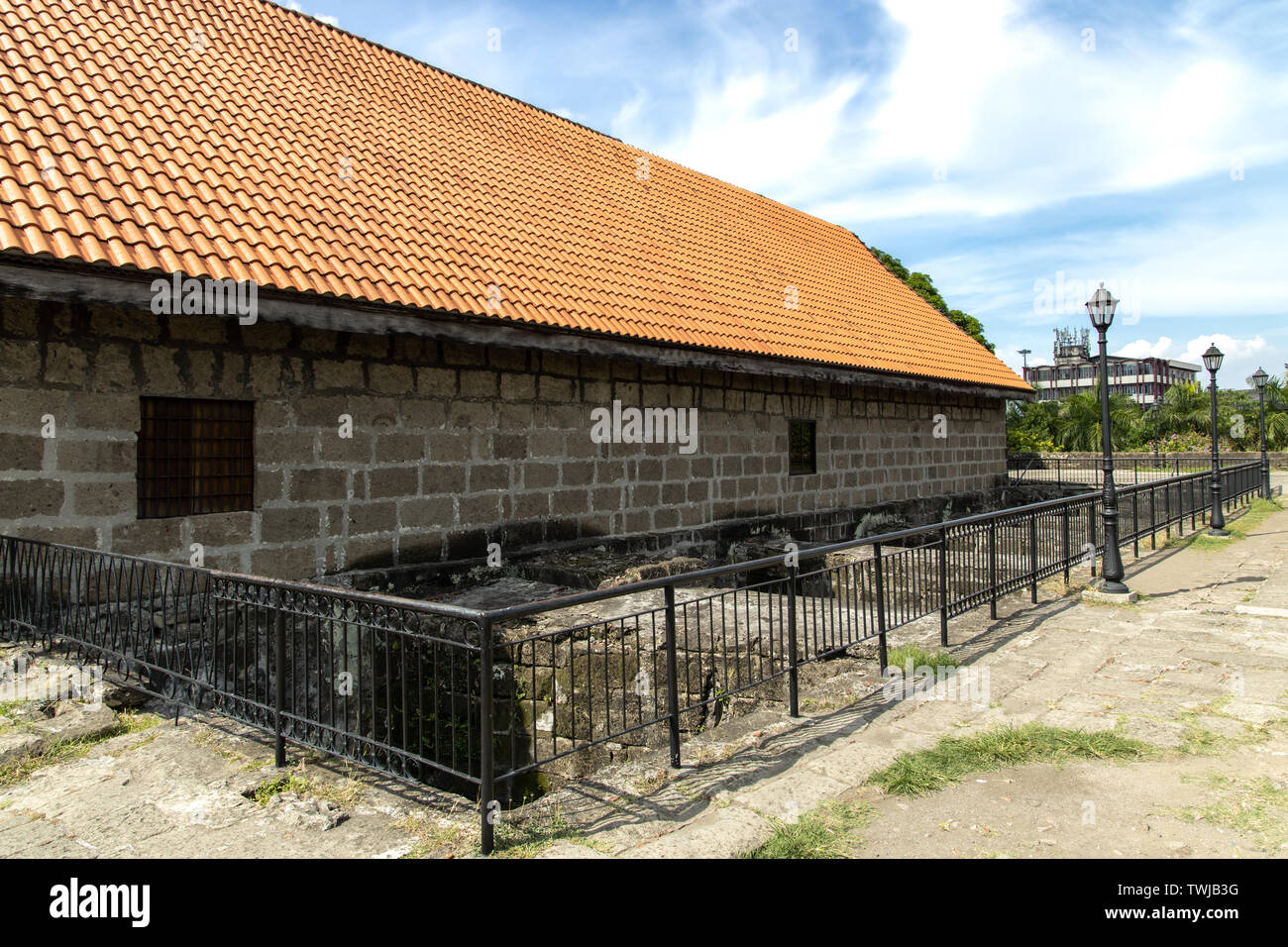 June 9,2019 old prison building in Fort Santiago at Intramuros, Manila ...