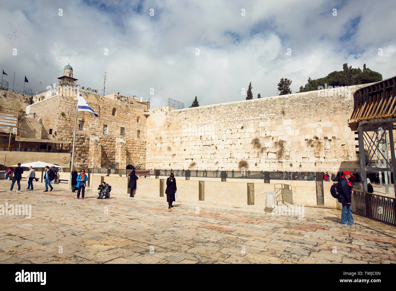 Israel, Jerusalem, Jewish cemetery, golden mosque, mosque, crying wall ...