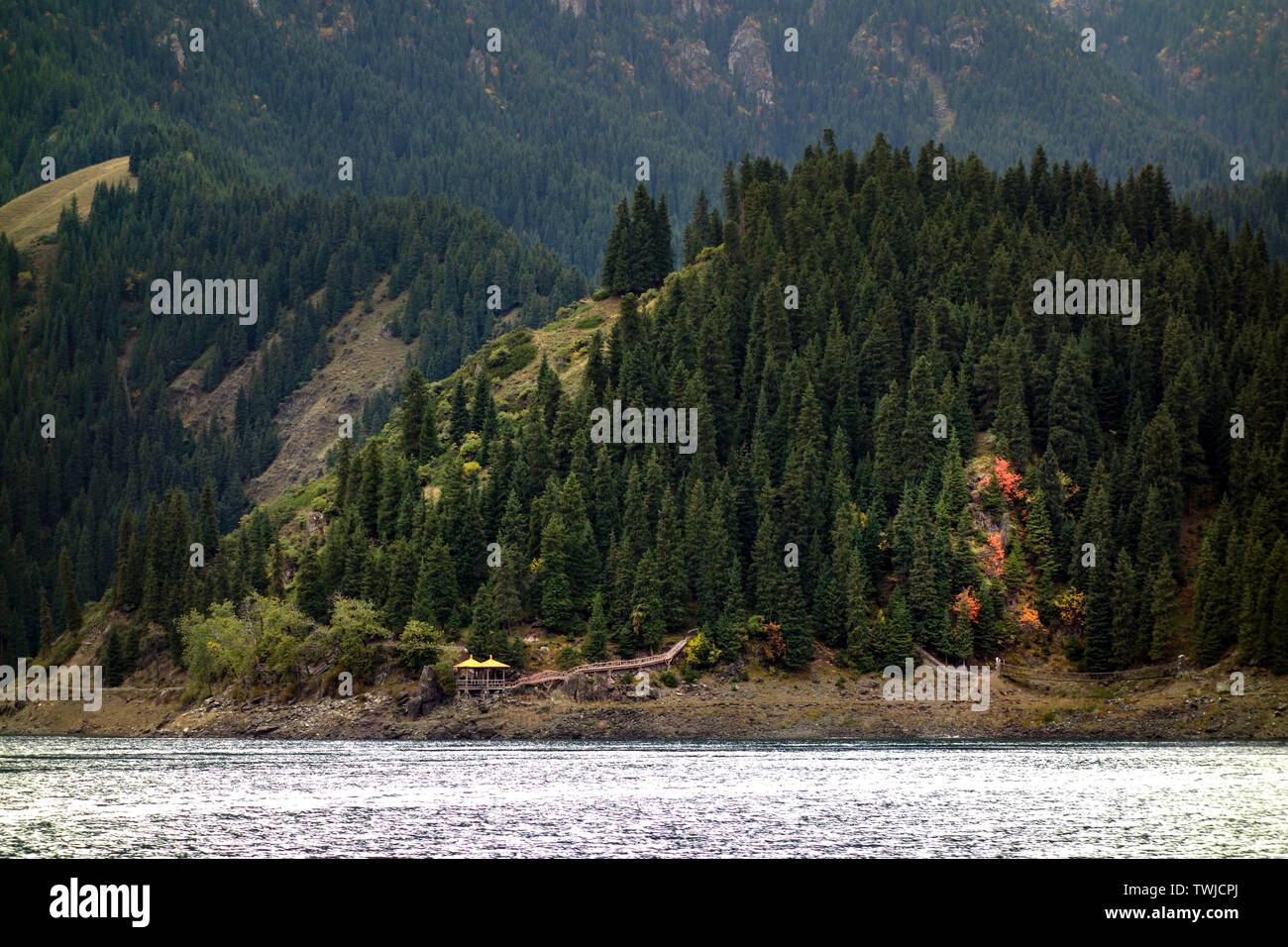 Colorful beach scenery Stock Photo - Alamy