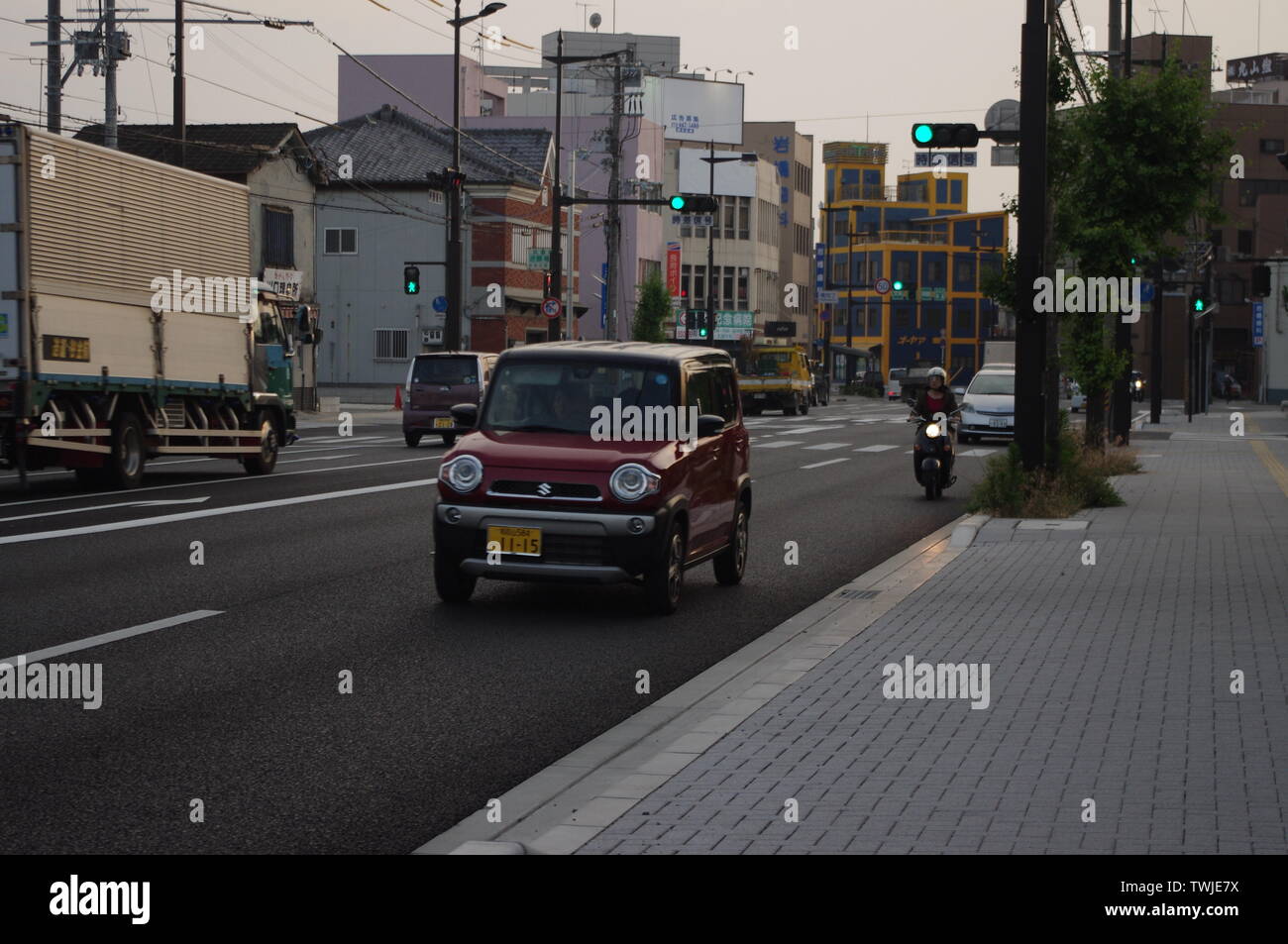 K-CAR on Japanese streets Stock Photo - Alamy