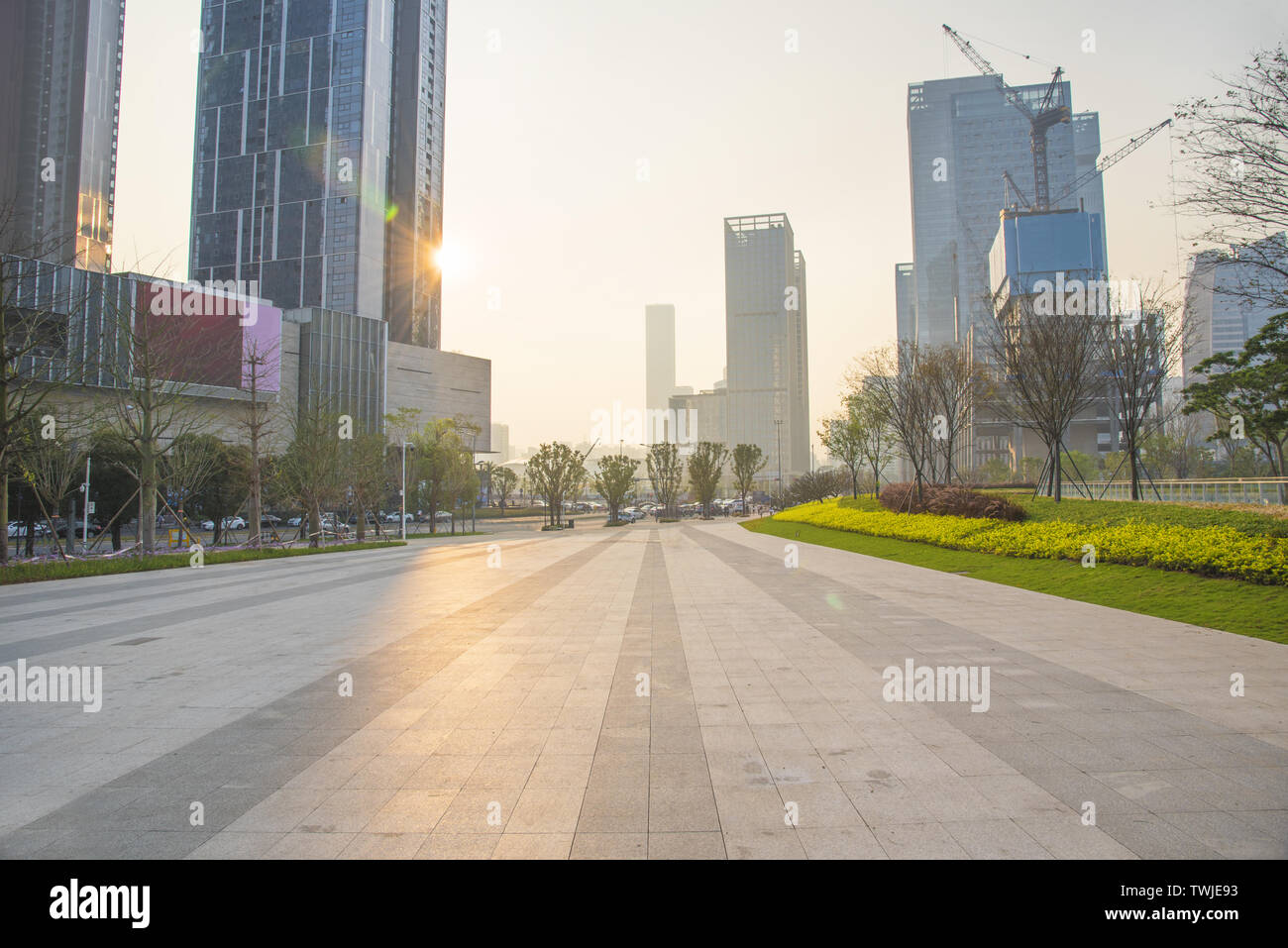 Scenery of Shenzhen Urban Building Stock Photo - Alamy