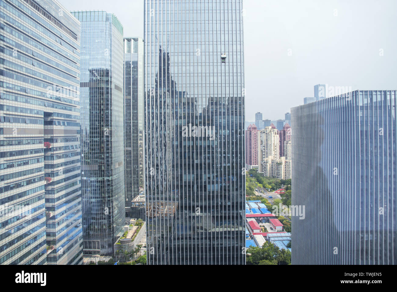 Scenery of Shenzhen Urban Building Stock Photo - Alamy
