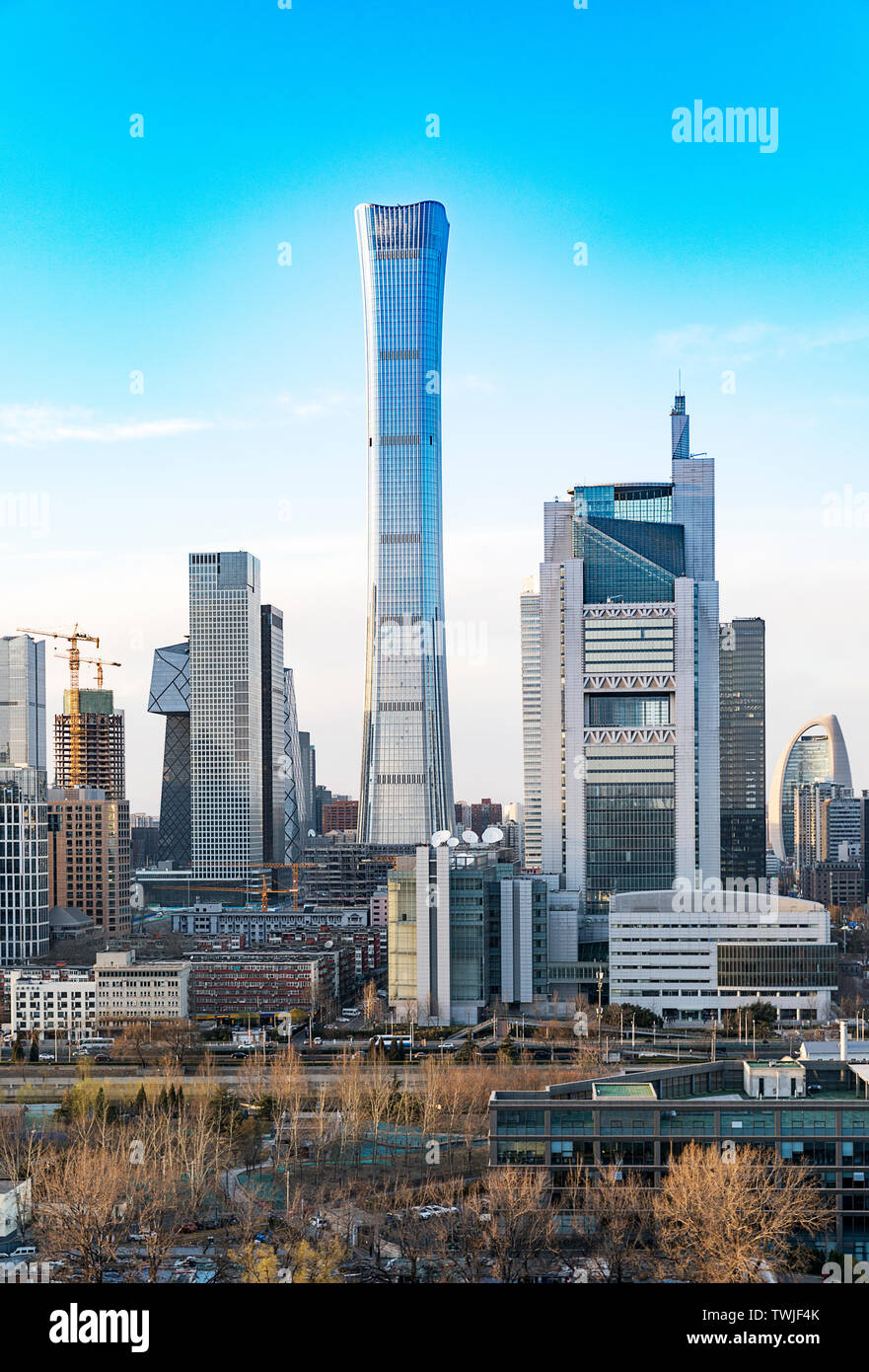 China zun building hi-res stock photography and images - Alamy