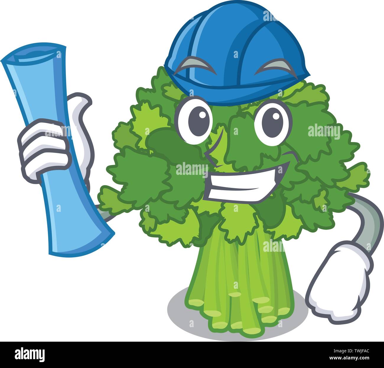 Broccolini construction Stock Vector Images - Alamy