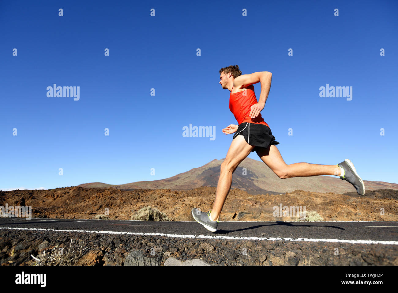 Exercising at the nature hi-res stock photography and images - Alamy