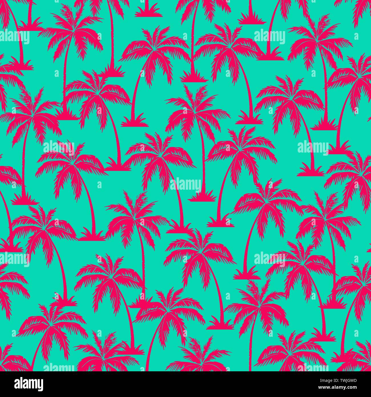 Palm Tree Pattern Background