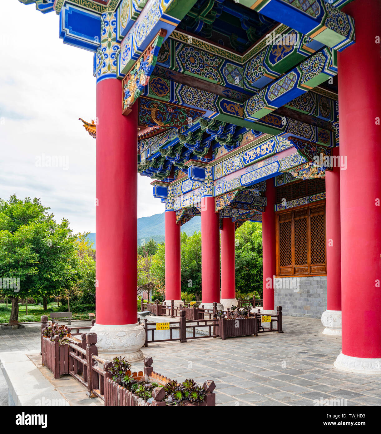 Scenery of Chongsheng Temple Stock Photo - Alamy