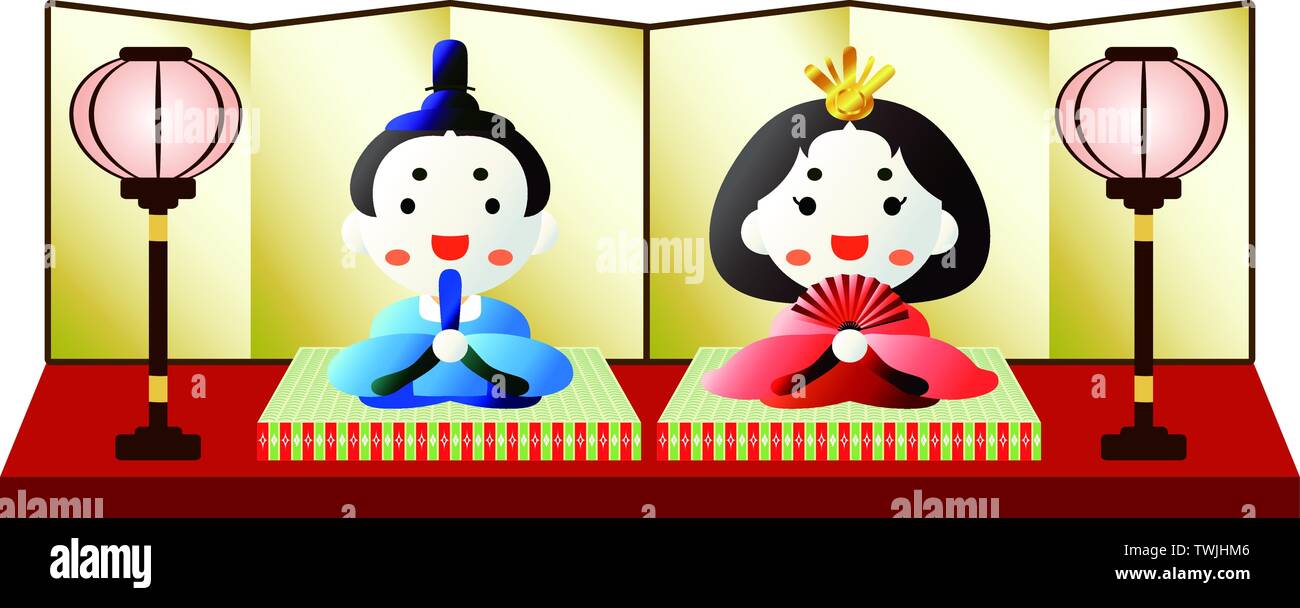 This is Gorgeous dolls used in Japanese festivals called Hinamatsuri ...