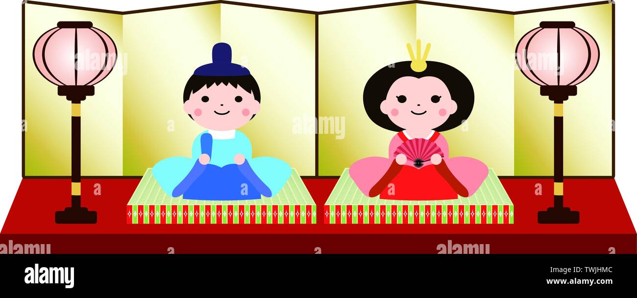 This is Gorgeous dolls used in Japanese festivals called Hinamatsuri ...