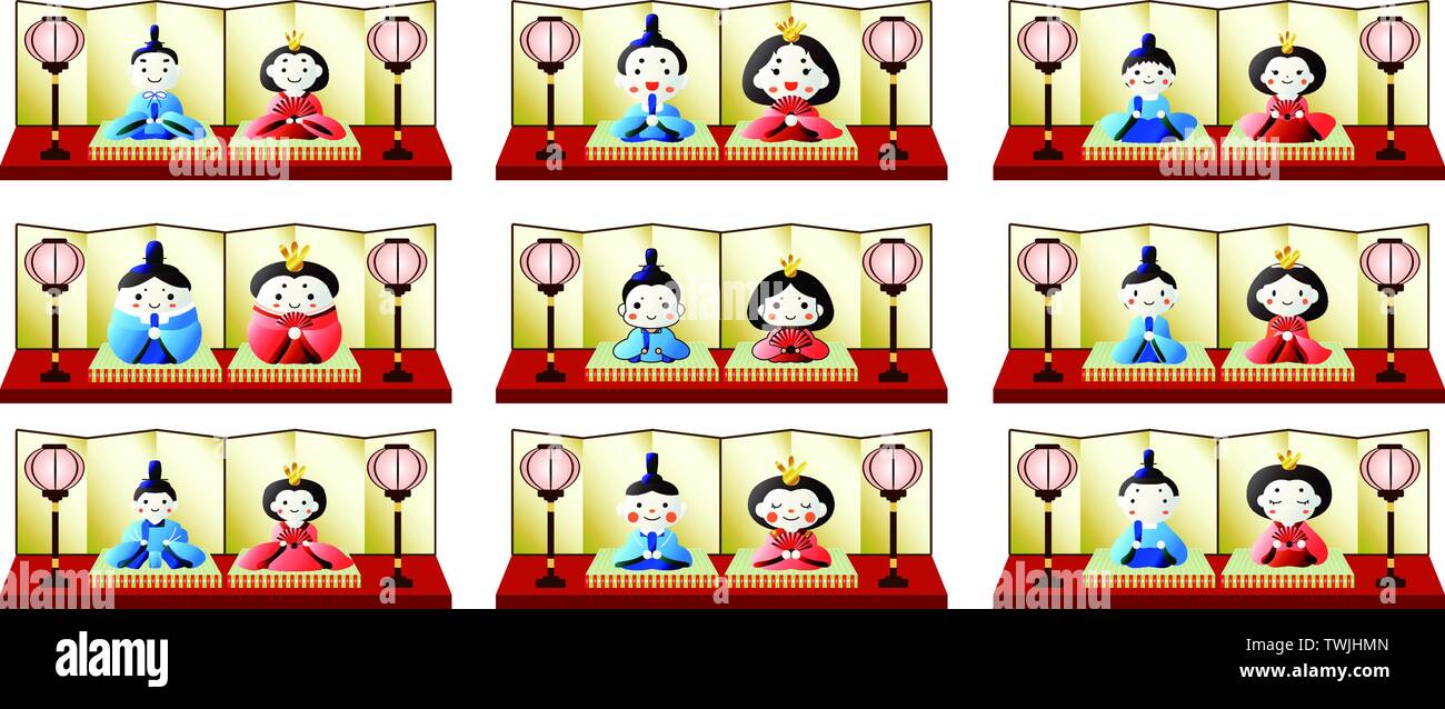 This is Gorgeous dolls used in Japanese festivals called Hinamatsuri ...