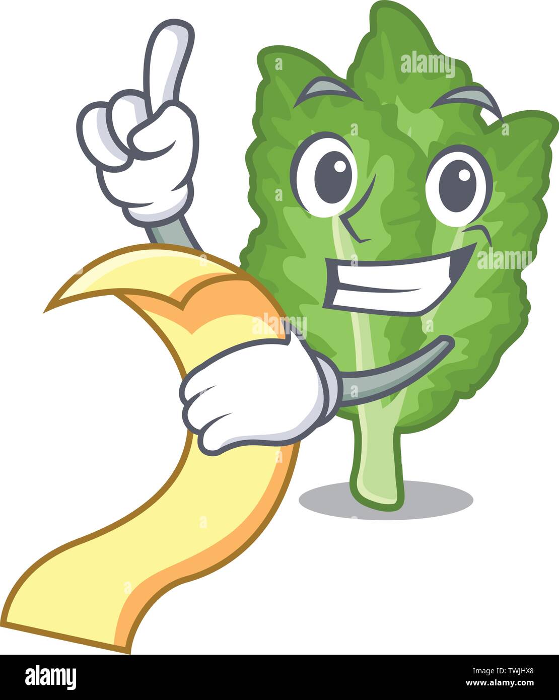 With menu green mustard in the cartoon shape Stock Vector Image & Art ...