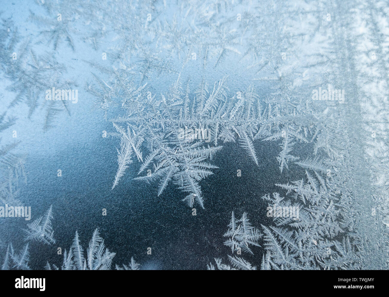 Close up snowflake hi-res stock photography and images - Alamy