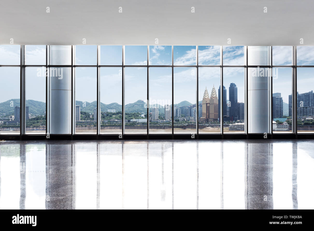 Reflection glass and windows Stock Photo - Alamy