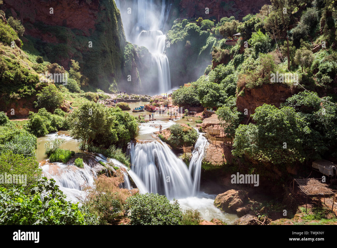 Ouzoud waterfalls, Morocco Stock Photo - Alamy