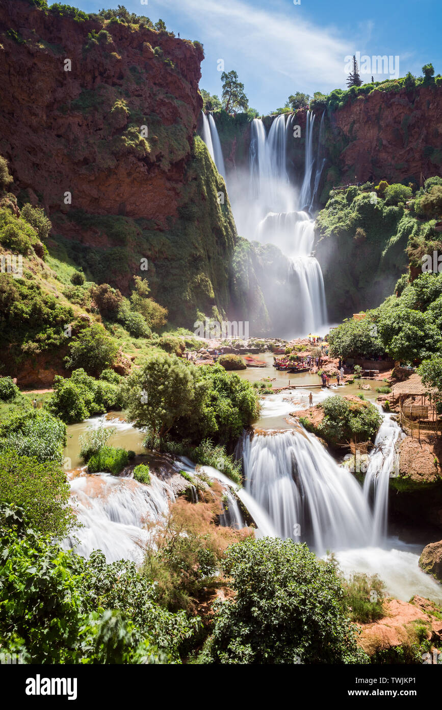 Ouzoud waterfalls, Morocco Stock Photo - Alamy