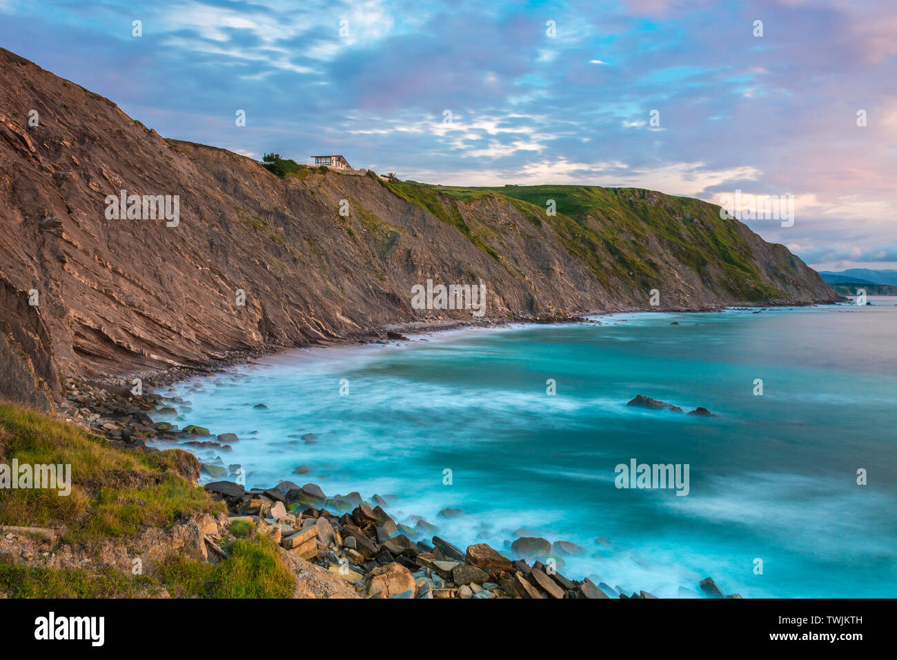 Barrika beach hi-res stock photography and images - Alamy