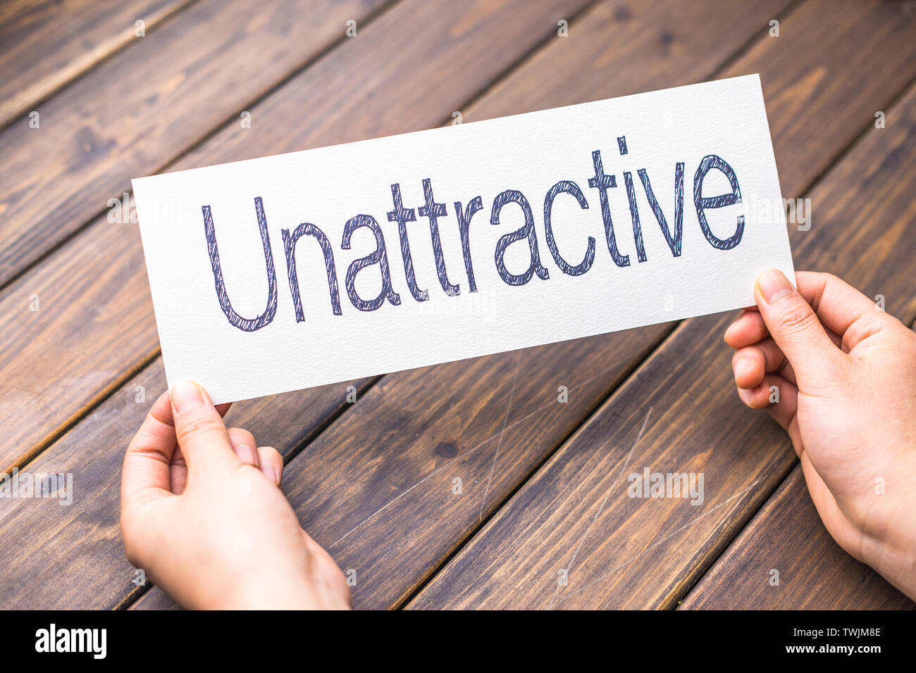 Unattractive hi-res stock photography and images - Alamy