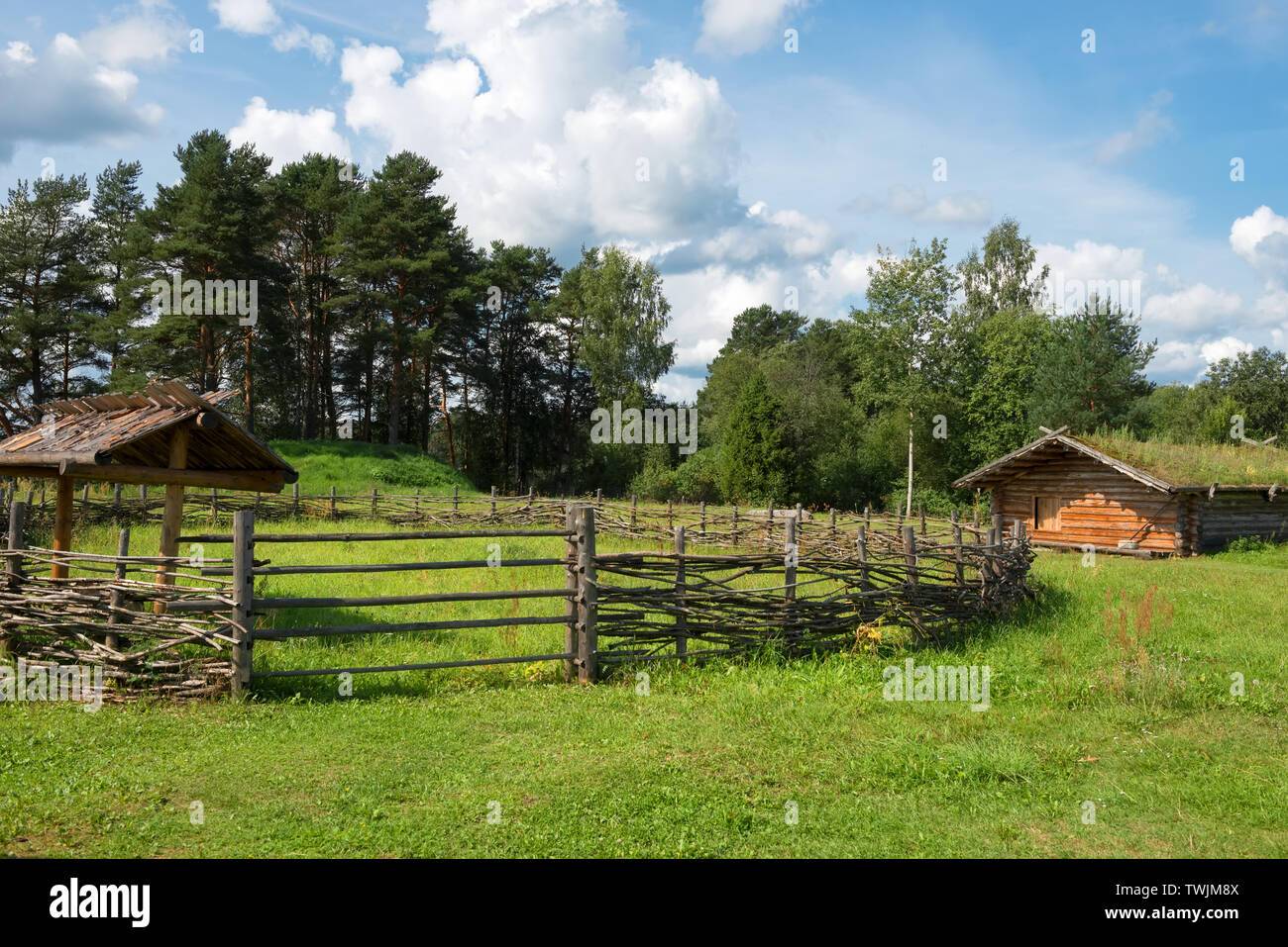 Medieval livestock home hi-res stock photography and images - Alamy