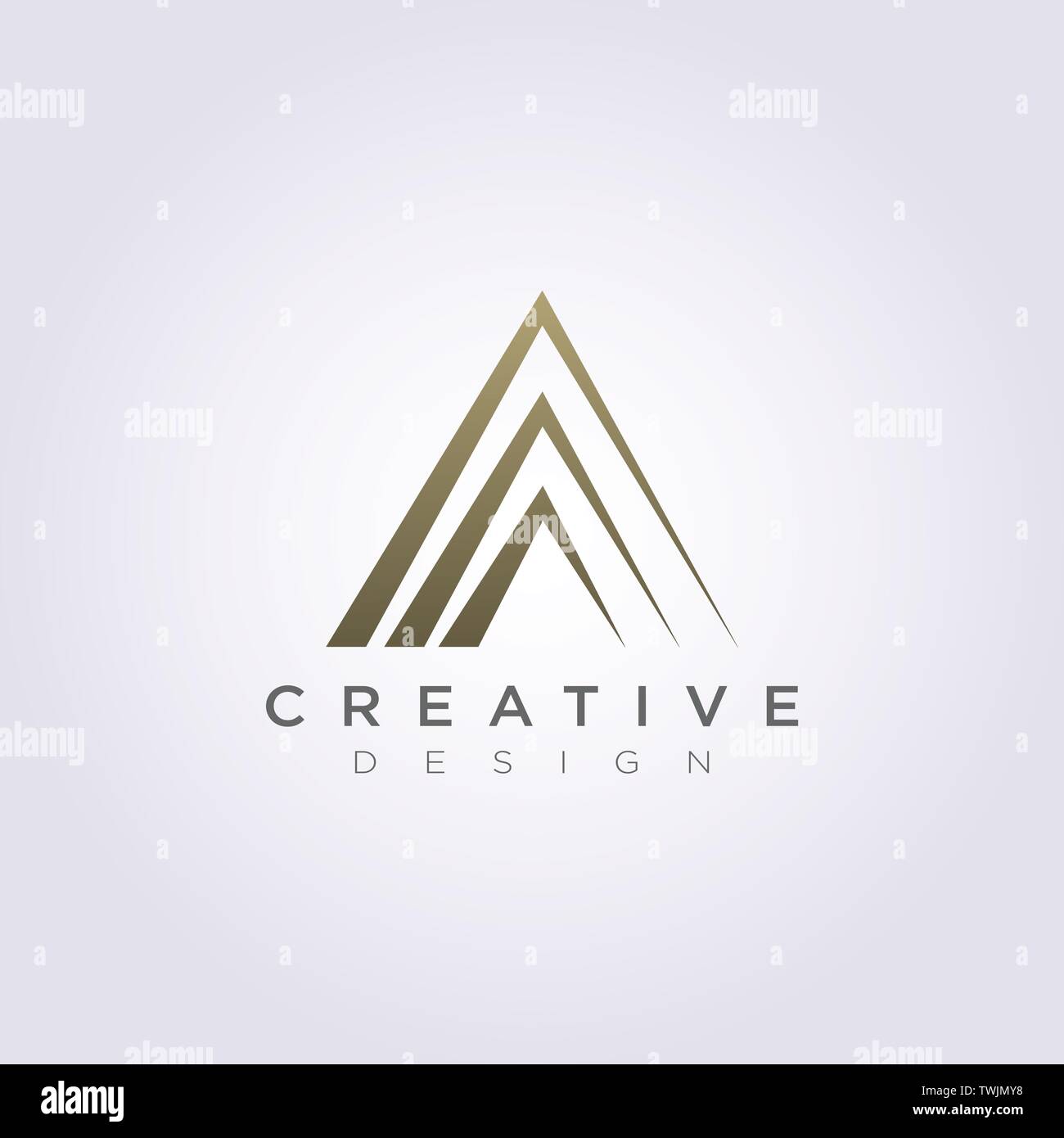 Abstract Triangle Vector Illustration Design Clipart Symbol Logo ...