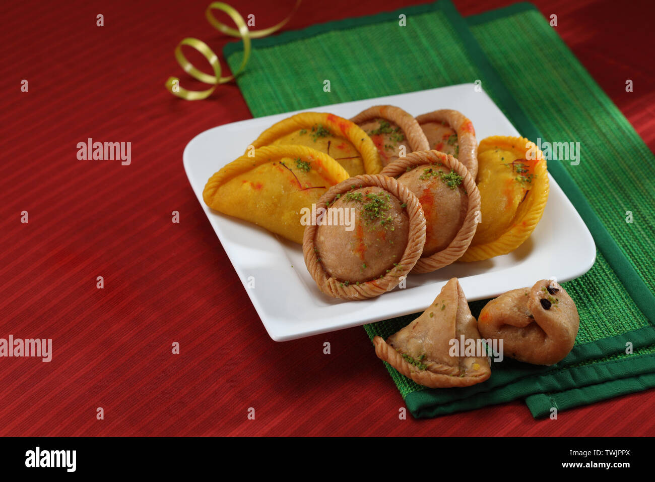 Holi gujiya hi-res stock photography and images - Alamy