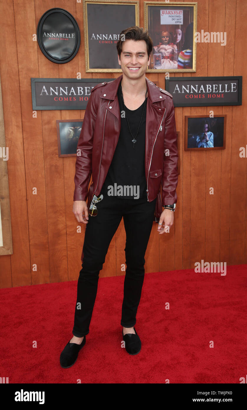 Westwood, Ca. 20th June, 2019. Pierson Fode, at the Premiere Of Warner ...