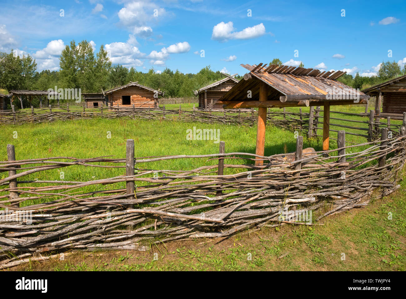 Medieval livestock home hi-res stock photography and images - Alamy
