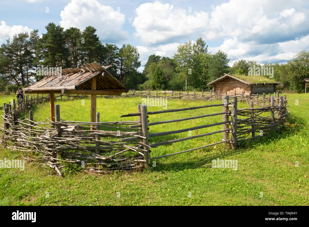 Medieval livestock home hi-res stock photography and images - Alamy