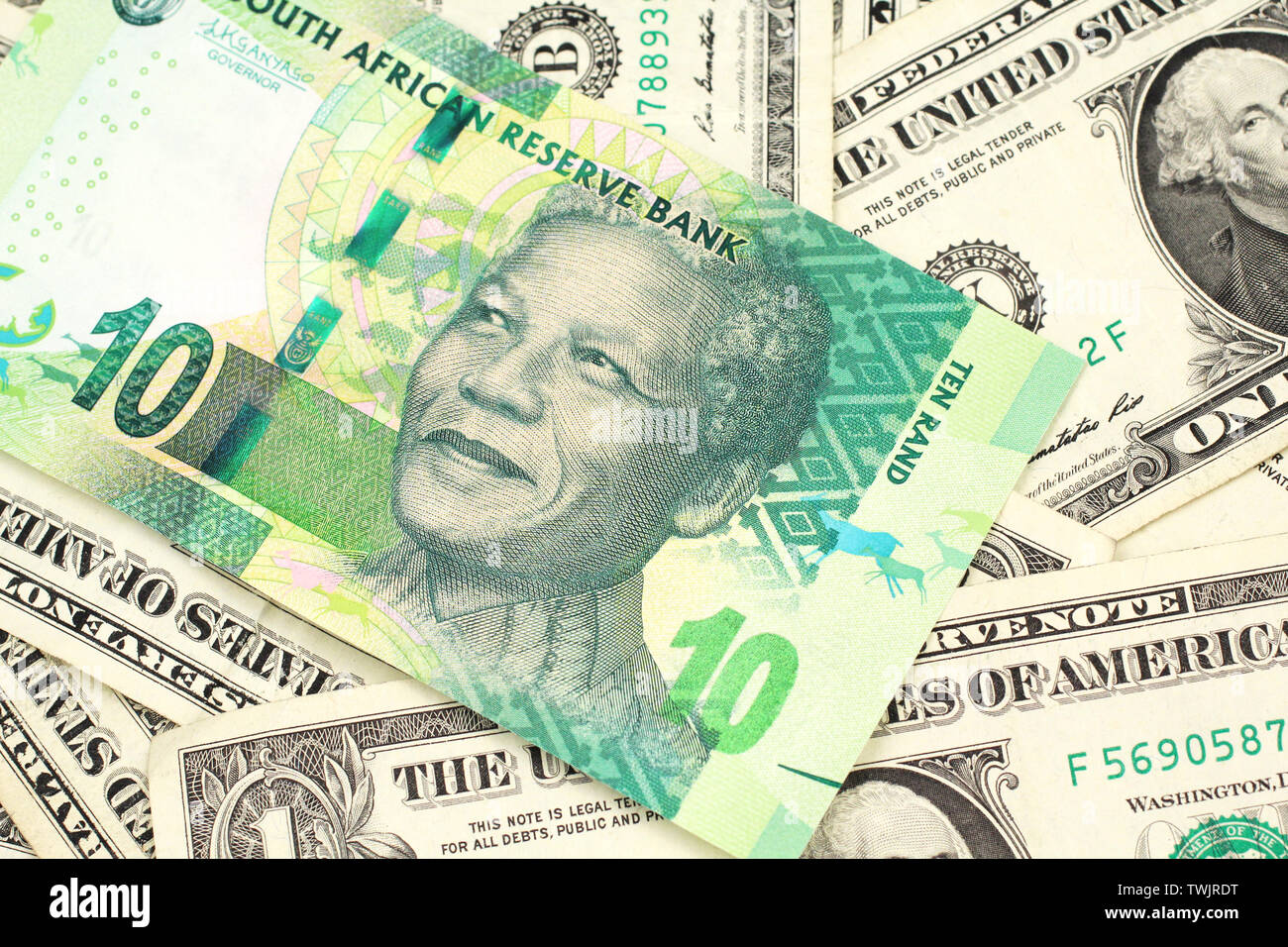 South African Ten Rand Note High Resolution Stock Photography and ...