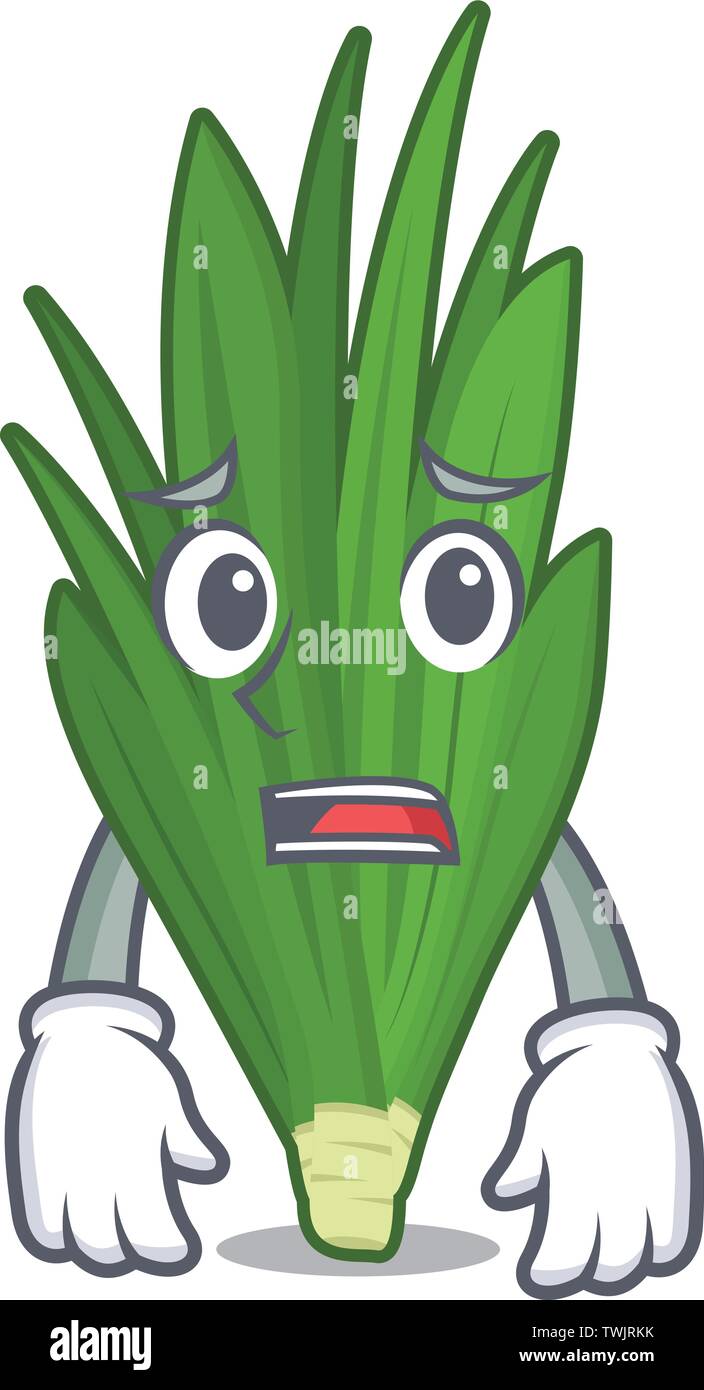 Afraid pandan leaves in the cartoon shape Stock Vector Image & Art - Alamy