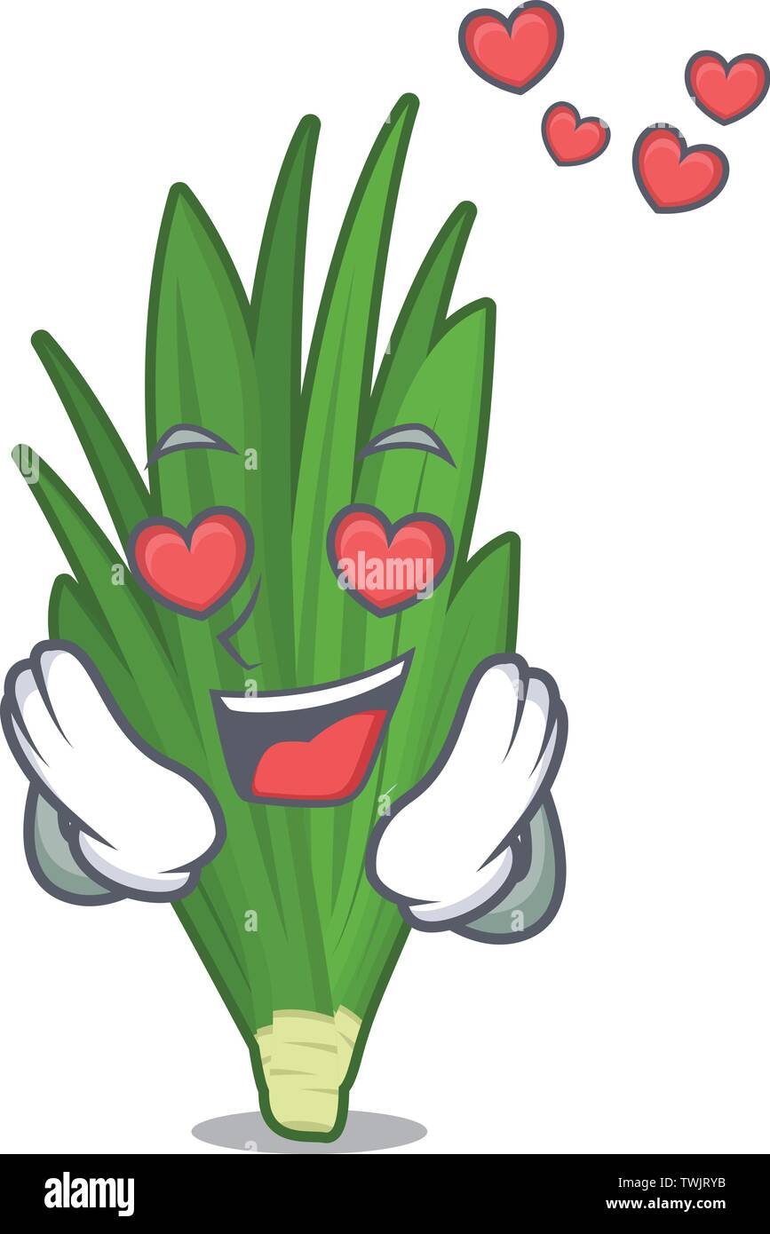 In love pandan leaves in the cartoon shape Stock Vector Image & Art - Alamy