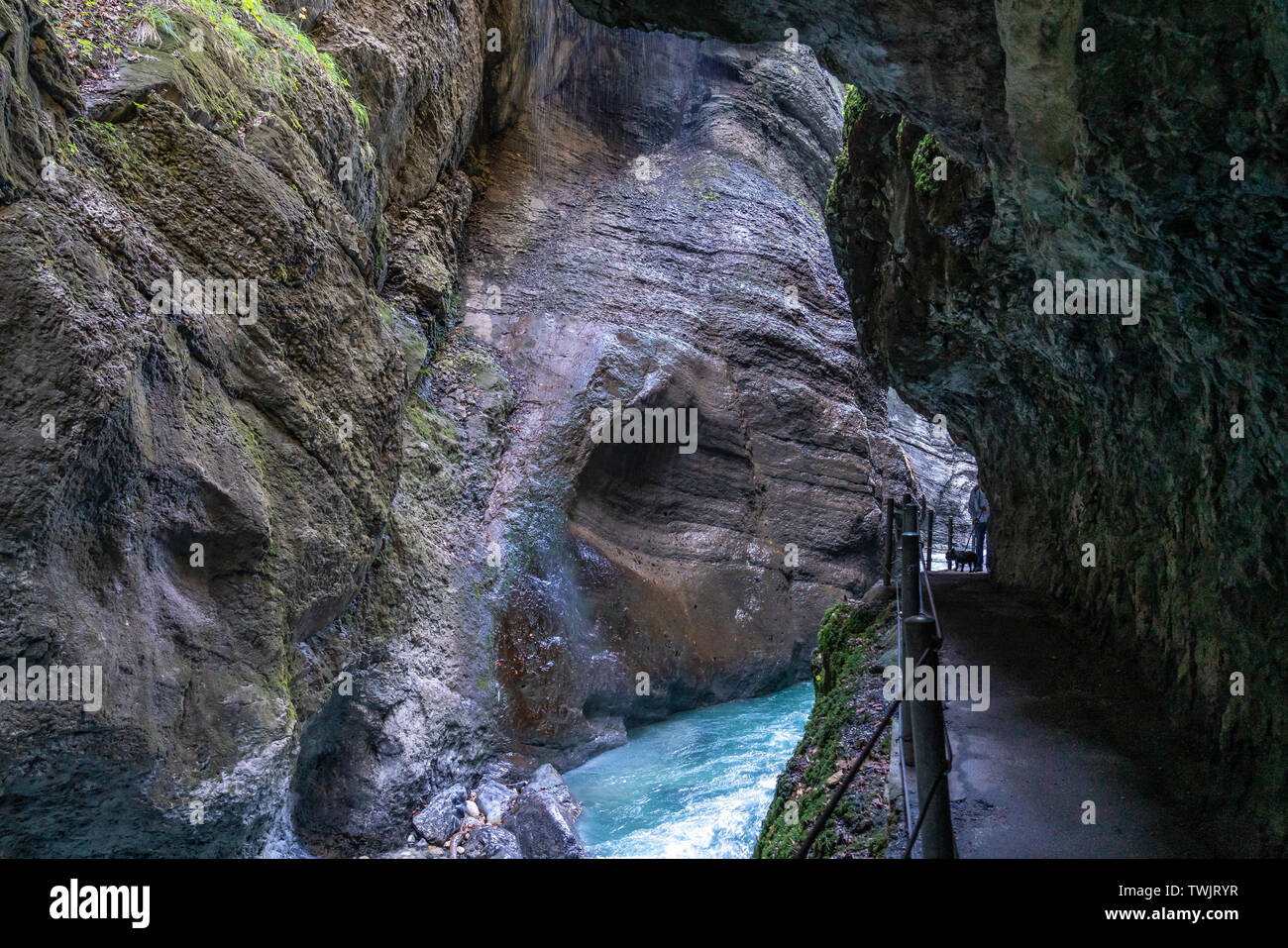 Hiking the Partnachklamm, Partnach Gorge in Garmisch-Partenkirchen ...