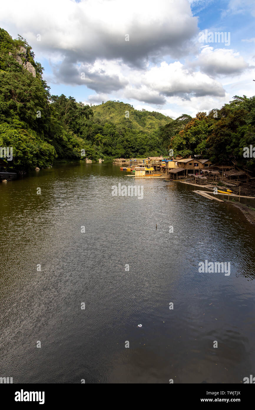 beautiful landscape at wawa dam at Rizal Province, Philippines Stock ...