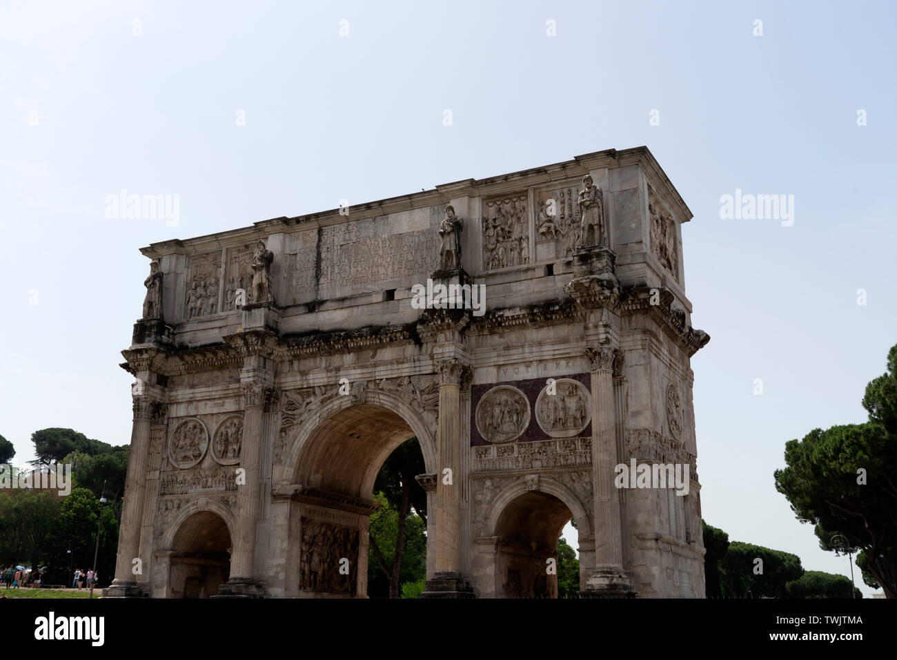 Arc de titus détail hi-res stock photography and images - Alamy