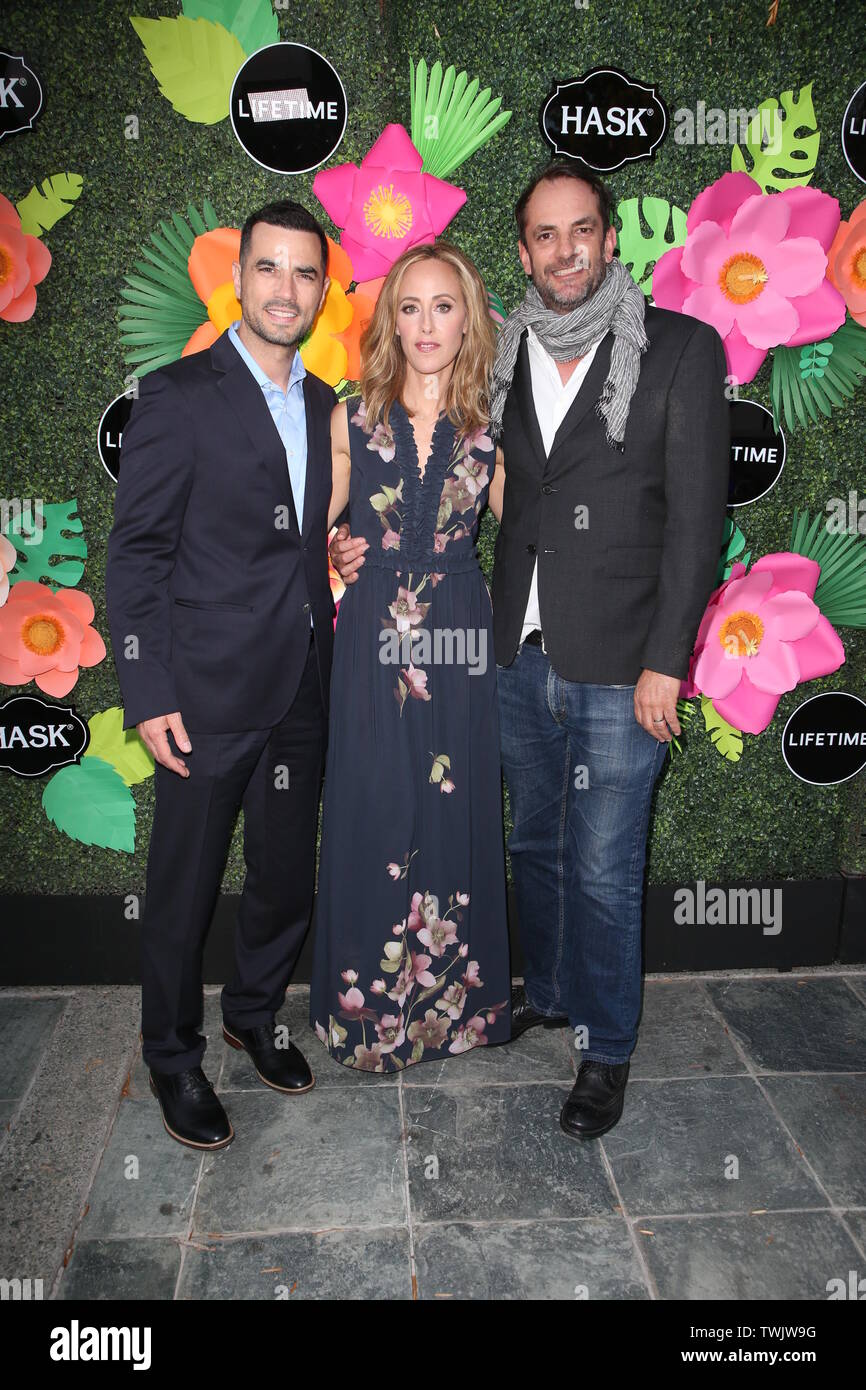 Lifetime's Summer Luau Featuring: Antonio Cupo, Kim Raver, Manu Boyer ...