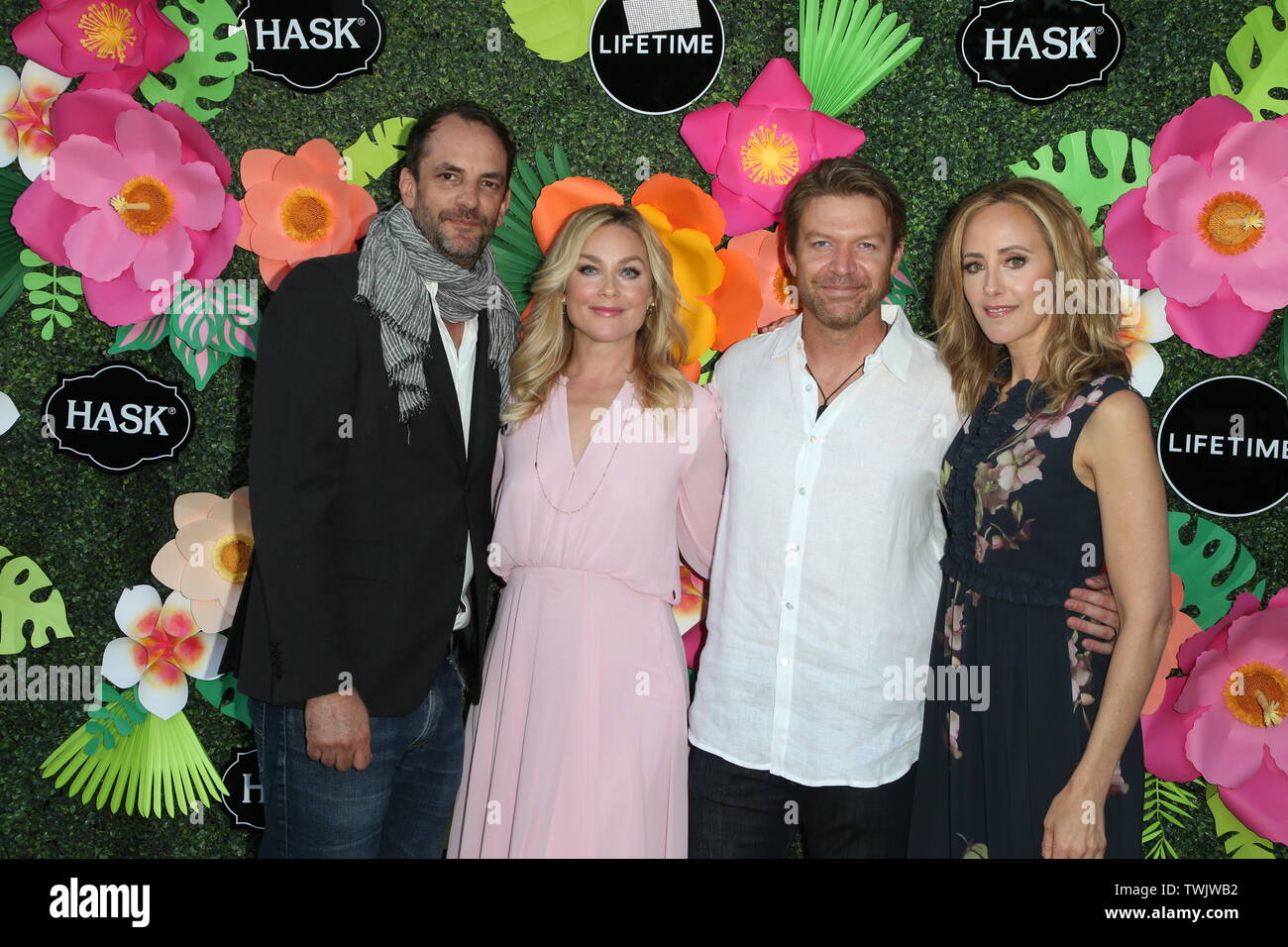 Lifetime's Summer Luau Featuring: Manu Boyer, Elisabeth Röhm, Matt ...